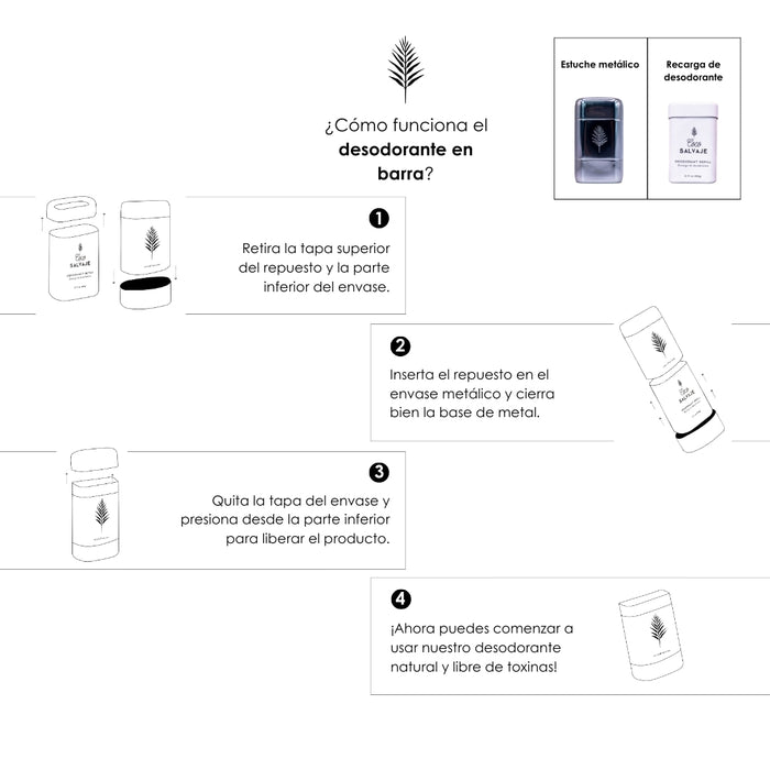 PICO DE LORO desodorante dermatológico – COCO SALVAJE